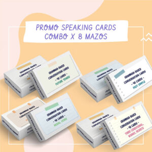 Speaking Cards 8 mazos - Che, teacher!