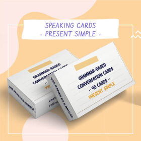 Speaking cards: present simple - Che, teacher!