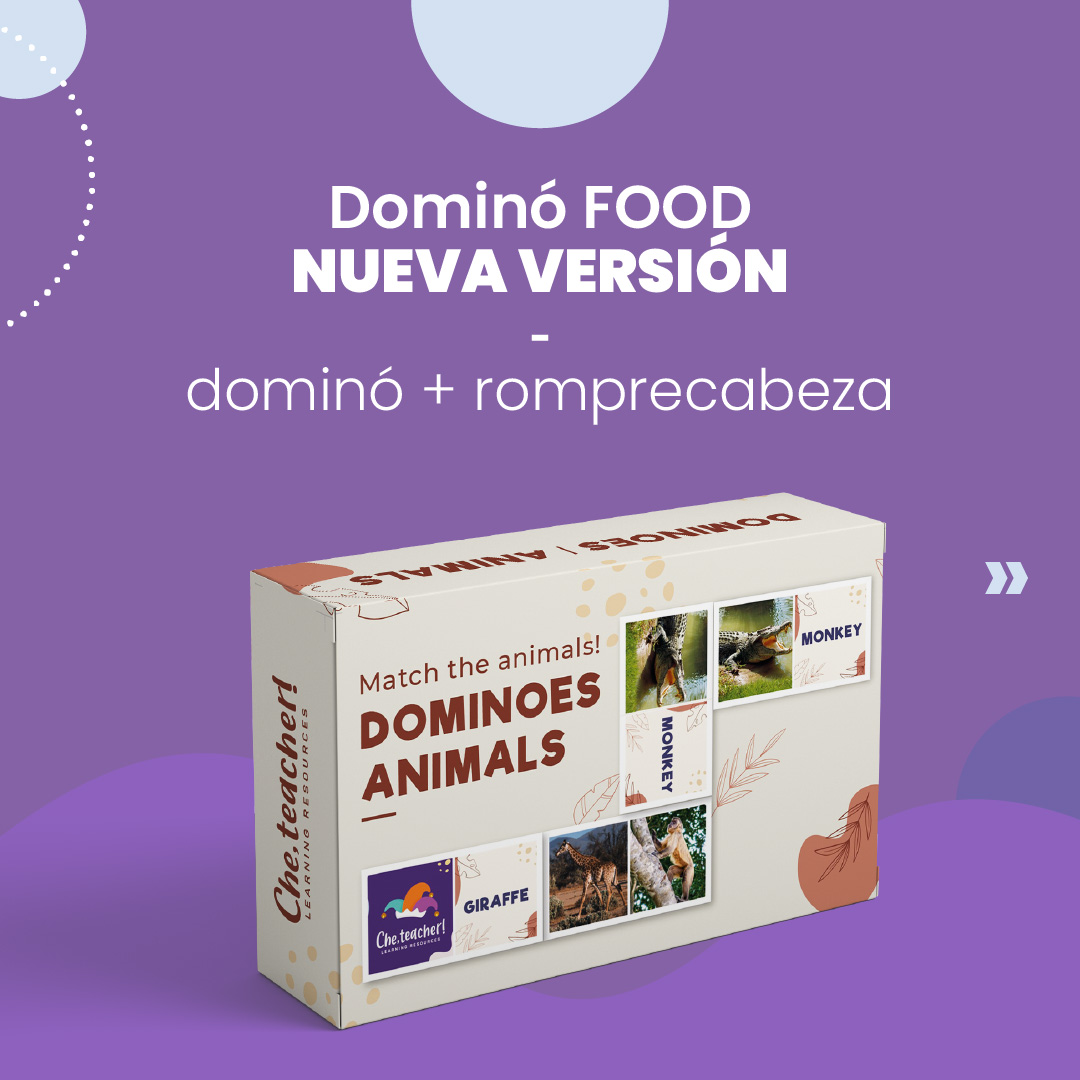 Dominoes - animals - Che, teacher!