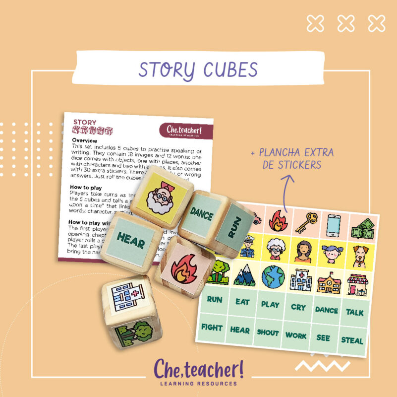 Story cubes - Che, teacher!