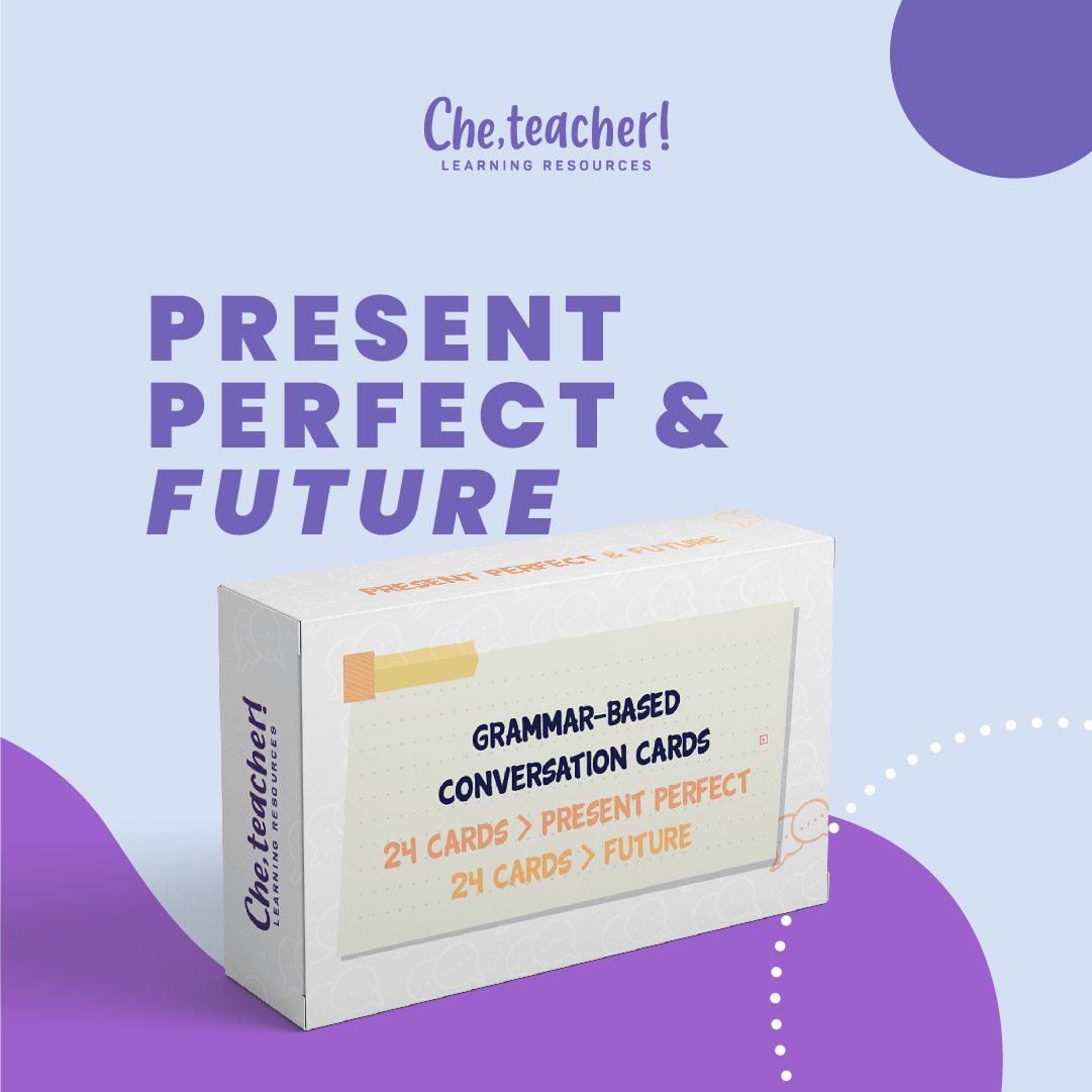 Conversation Cards- COMBINADAS: Present Perfect & Future - Che, teacher!